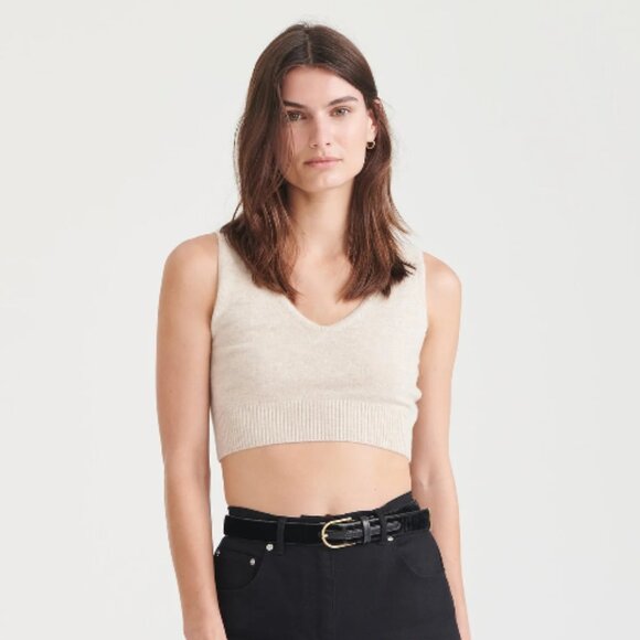 NAADAM | Tops | Naadam Cashmere Crop Tank Top | Poshmark